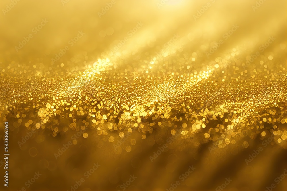 Gold Foil Background Digital Ilustration Pattern Wallpaper Stock ...