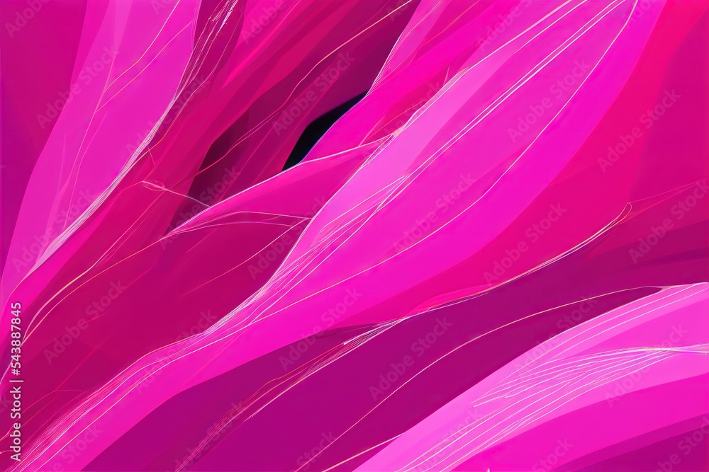 Hot Pink Background Digital Ilustration Pattern Wallpaper Stock ...