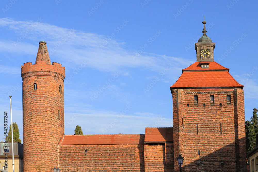 The Stone Gate (Steintor) with the Hunger Tower (Hungerturm) from ...