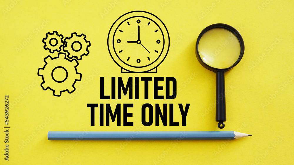 Limited time only is shown using the text Stock Photo | Adobe Stock