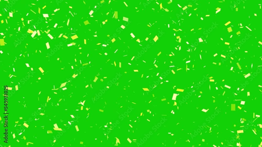 Confetti Falling Celebration Animation, party Bg, Gold Realistic Confetti Explosions, Birthday ...