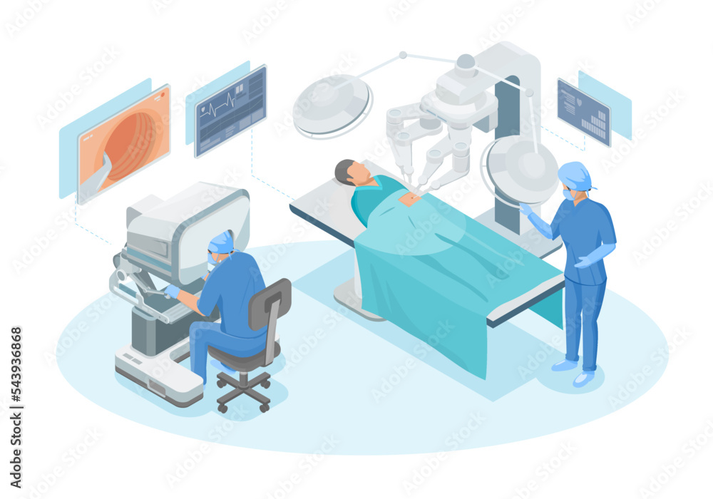 operating room Robotic surgical systems medical technology for ...