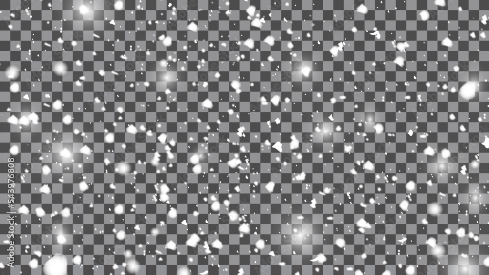 Starry night particles dust sky vector. Isolated Falling Snow Stock ...