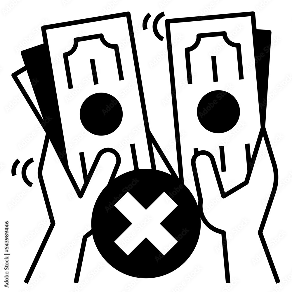 counting money icon Stock Vector | Adobe Stock