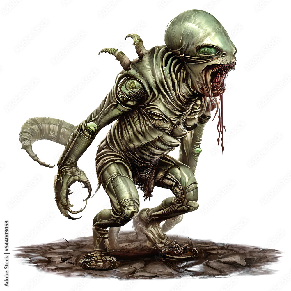 Monster illustration transparent background png sci-fi fantasy scifi ...