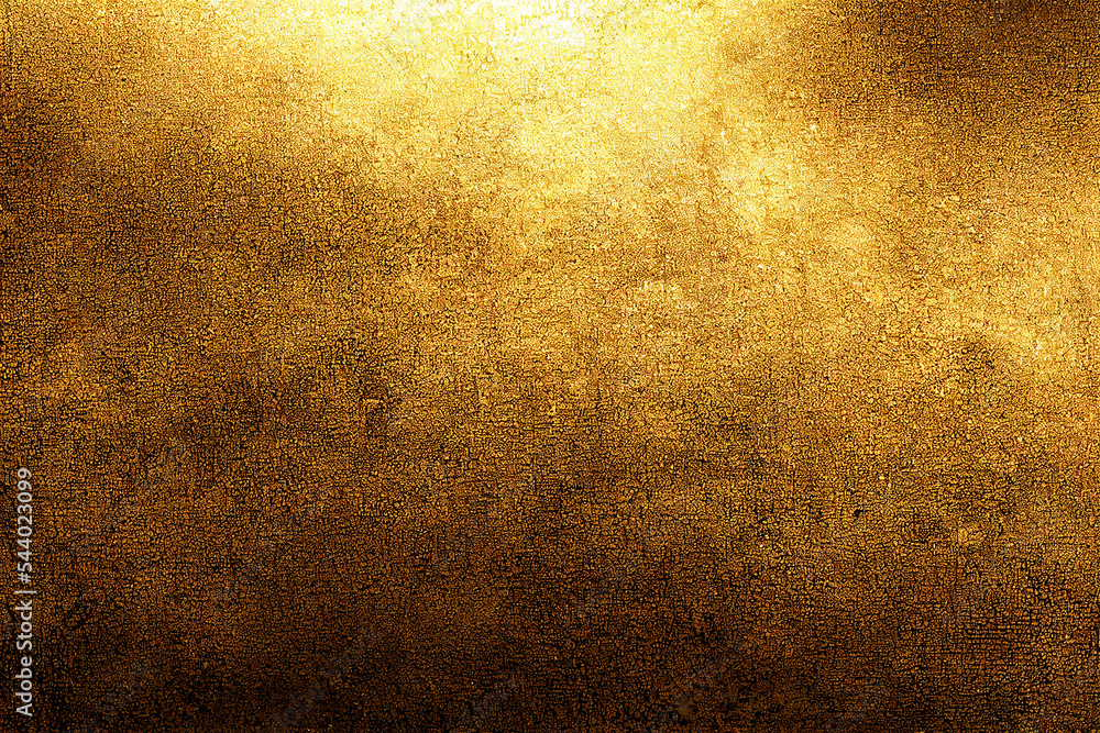 Gold background or texture and Gradients shadow. Golden starry glitter ...