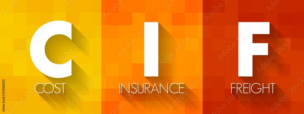 CIF Cost Insurance Freight - seller delivers their part of the contract ...