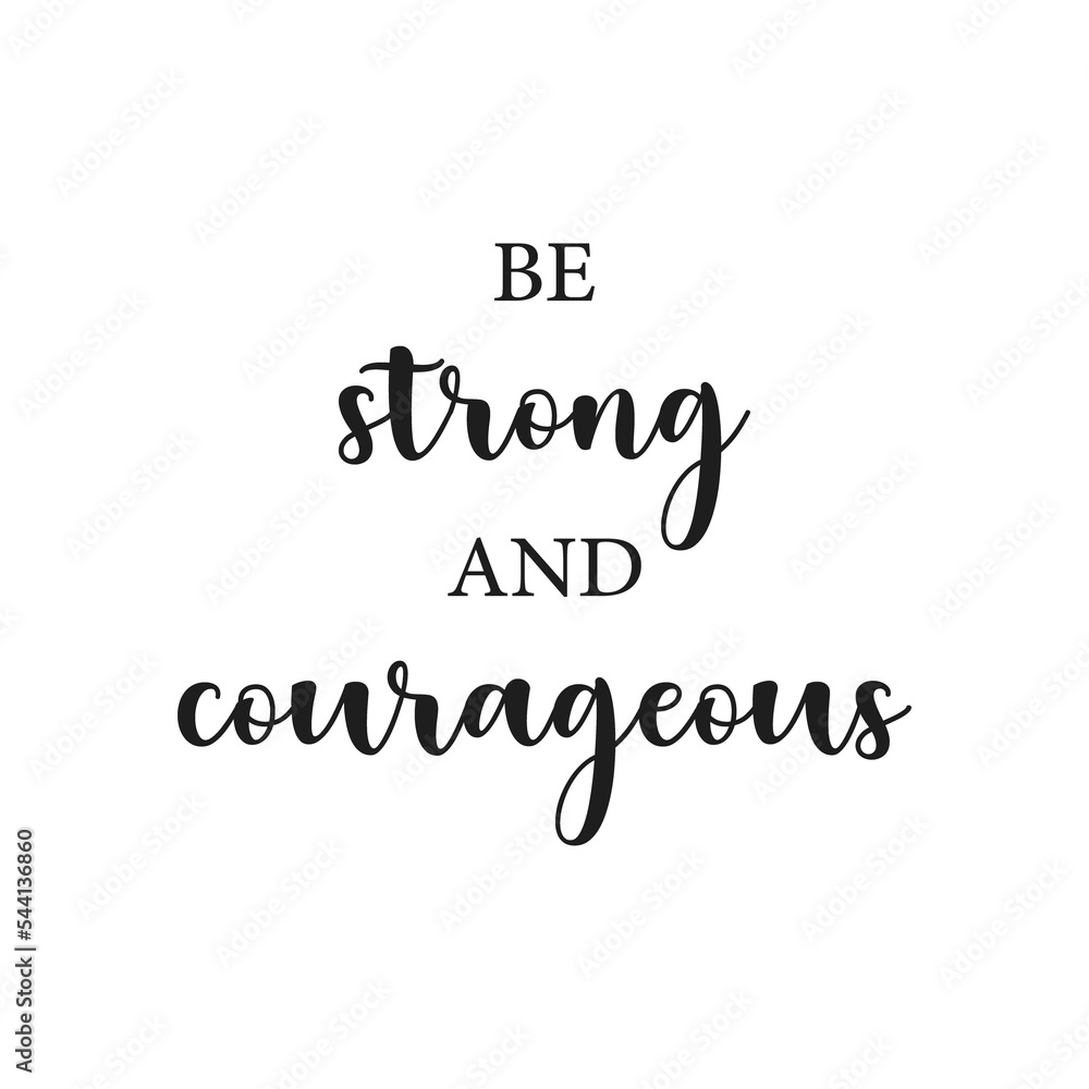 Be strong and courageous PNG, Christian PNG, religious PNG ...
