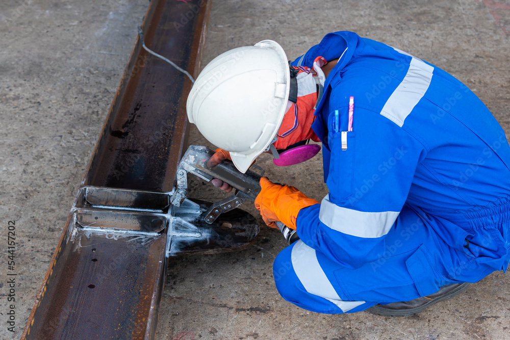 Magnetic Particle Testing (MT), Inspection of defects in welded with ... Magnetic Particle Testing (MT), Inspection of defects in welded with ...