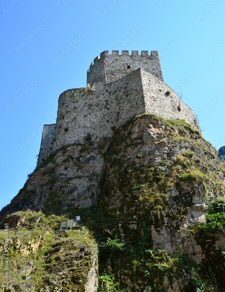 Historical Zil Castle - Rize - TURKEY Stock Photo | Adobe Stock