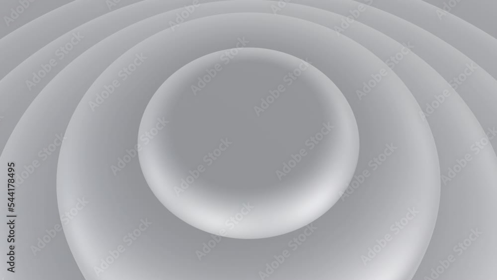 White circles with falling down countdown numbers, 10 seconds timer ...