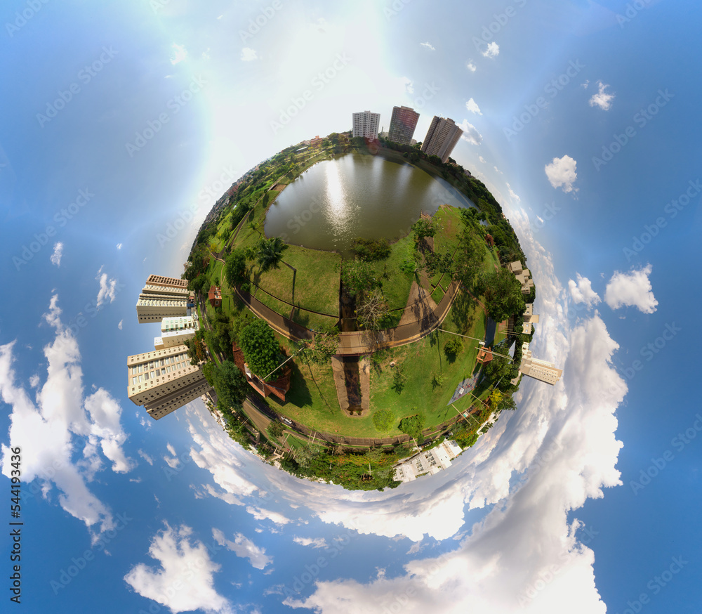 acacia park, one of the most visited places in the city of uberaba ...