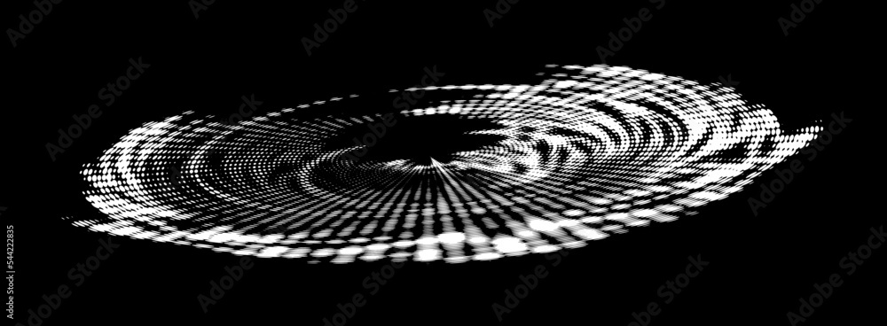 Pinpoint perforated background from a transparent polka dot halftone ...