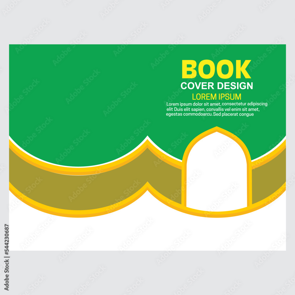 Islamic Book Cover Design and Floral Frames for quran kareem, Book ...