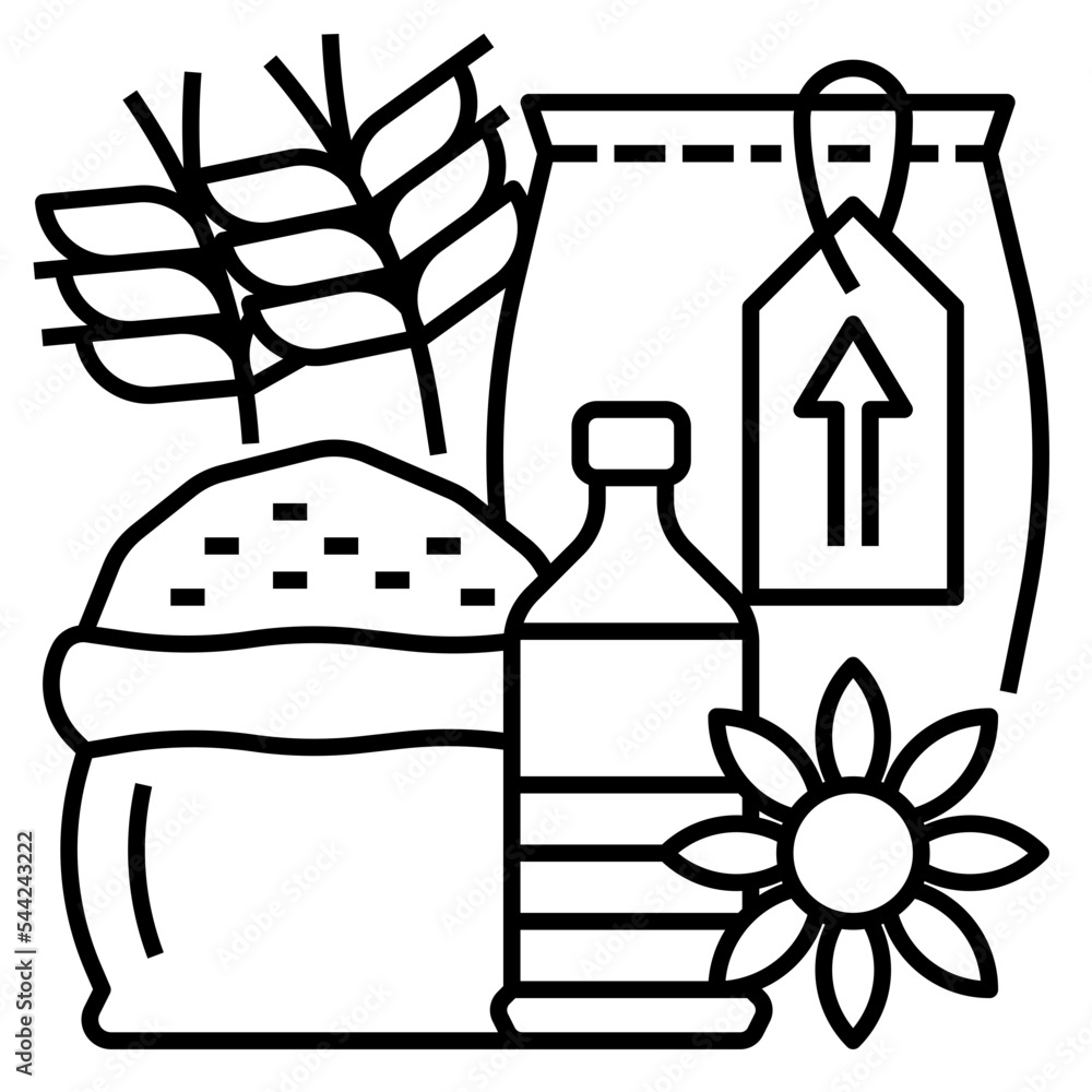 raw material icon Stock ベクター | Adobe Stock