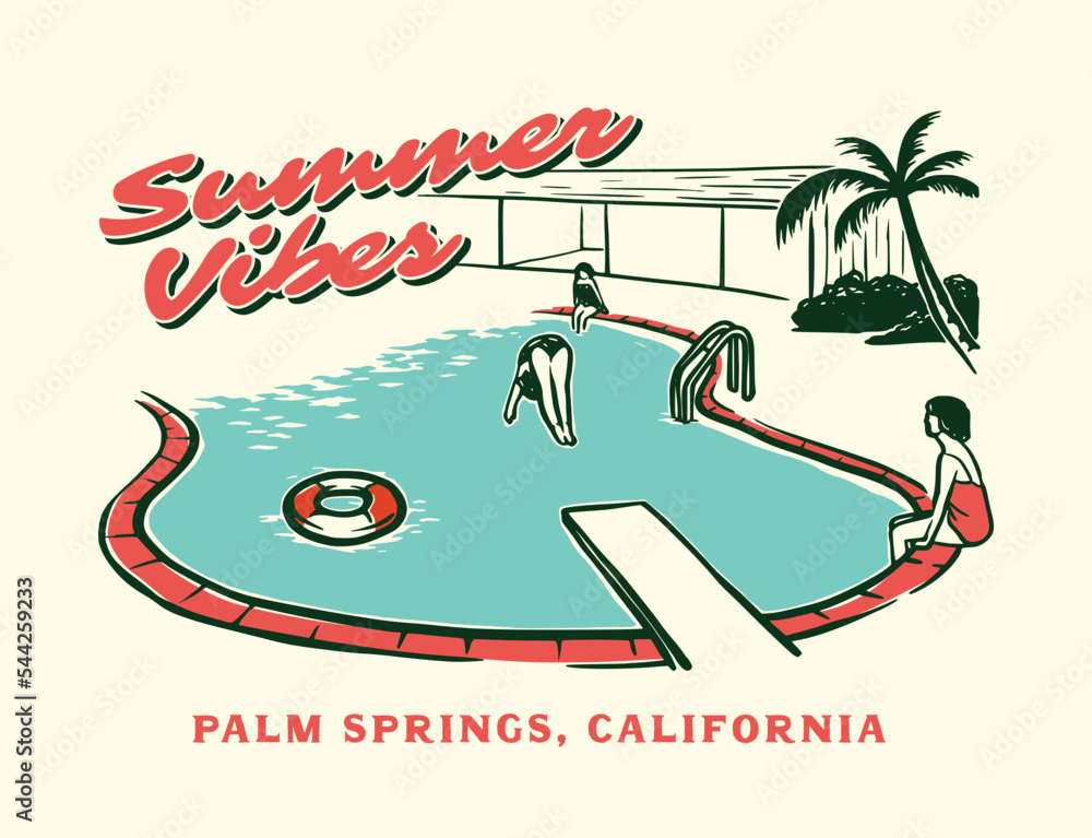 Retro Summer Graphics