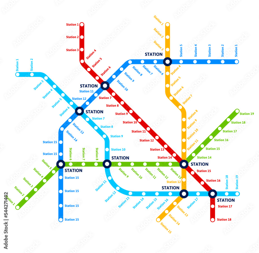 Underground Metro Subway And Railway City Transport Map Vector Subway underground-metro-subway-and-railway-city-transport-map-vector-subway