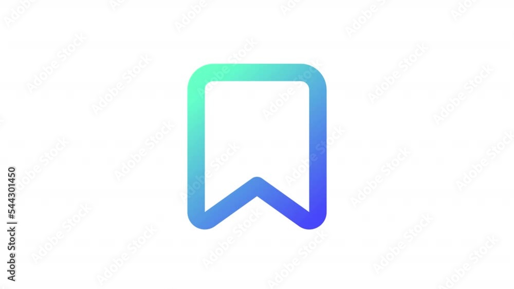 Animated interface gradient ui icons. Smartphone navigation. Settings. Seamless loop HD video ...