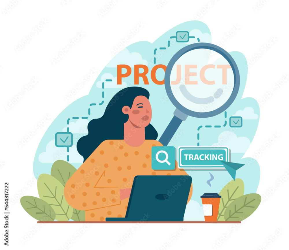 Project tracking concept. Successful business project planning Stock ... Project tracking concept. Successful business project planning Stock ...