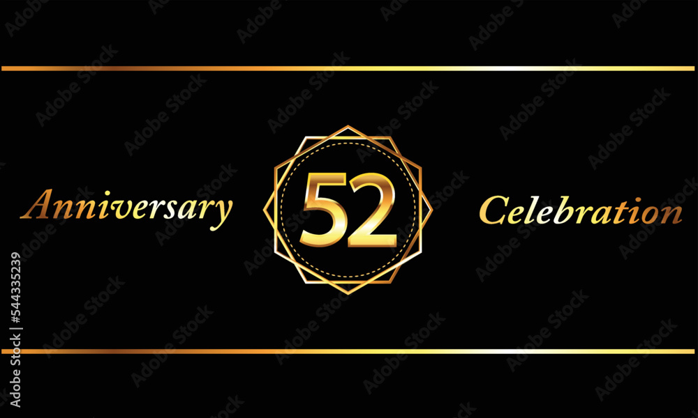 52 anniversary celebration. luxury 52nd anniversary celebration. 52 ...