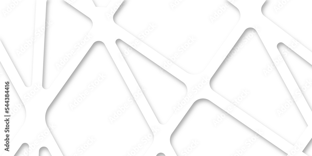 Abstract of white architectural structure pattern, Concept of future ...
