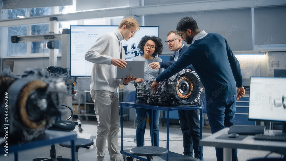 Diverse Engineers Work Together on Functions Modification of Electric ...