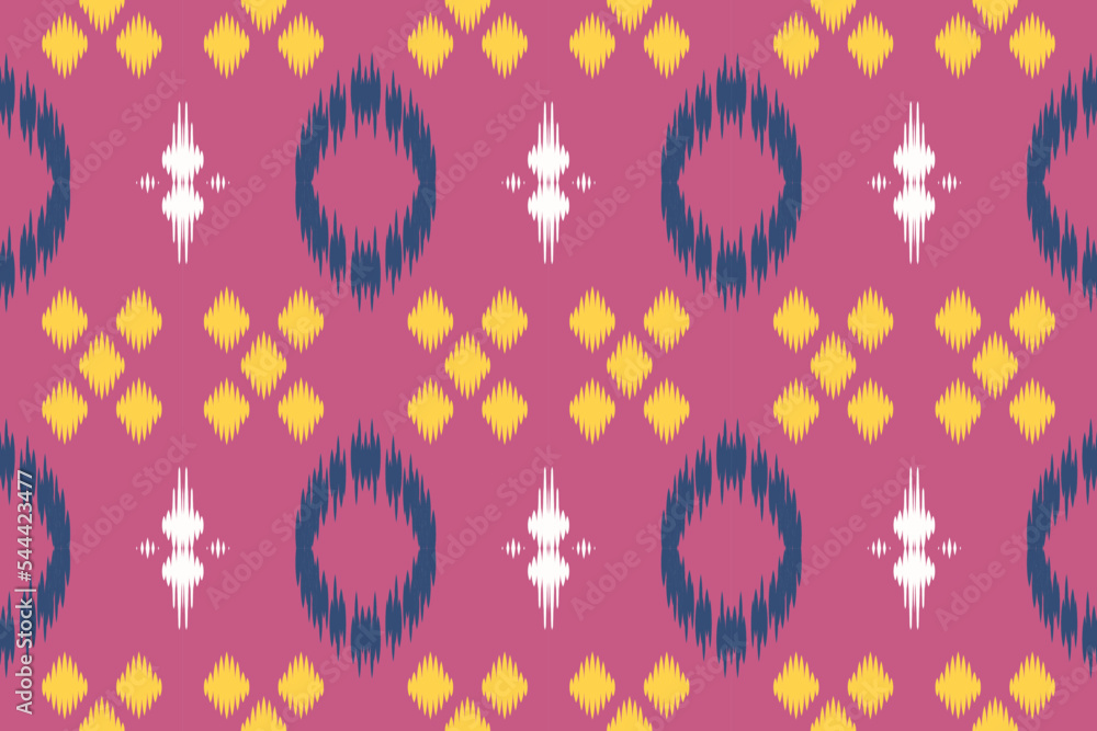 Stockvector ฺฺBatik Textile ikat triangle seamless pattern digital ...