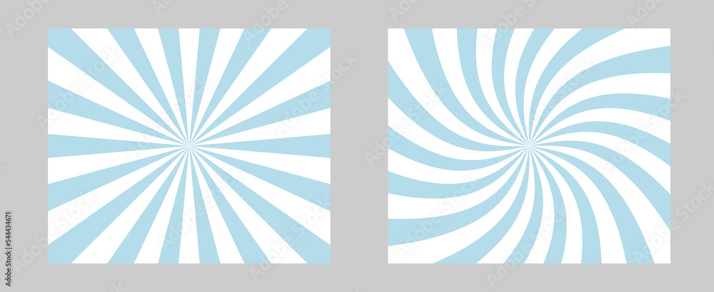 Solar explosion Sun Burst Effect. Vector Sunburst wallpaper. Blue color ...