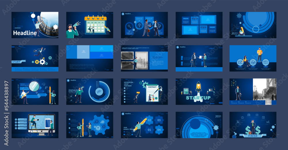 Graphic Design Project Presentation, powerpoint. Infographic Slide ...