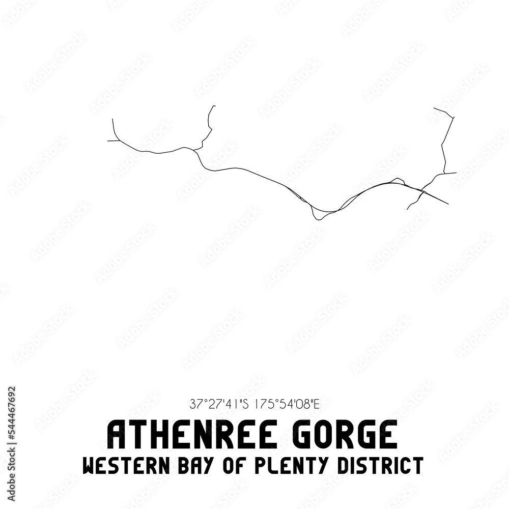 Athenree Gorge, Western Bay of Plenty District, New Zealand ...