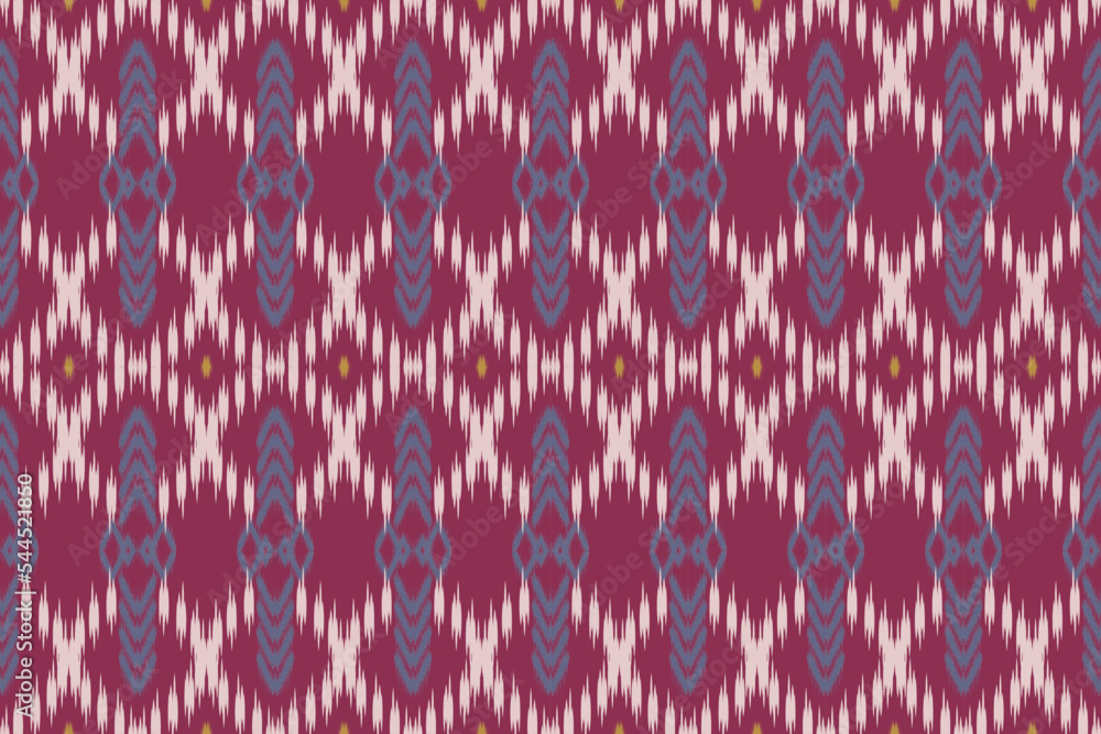 Motif ikat background tribal African Borneo Scandinavian Batik bohemian texture digital vector ...