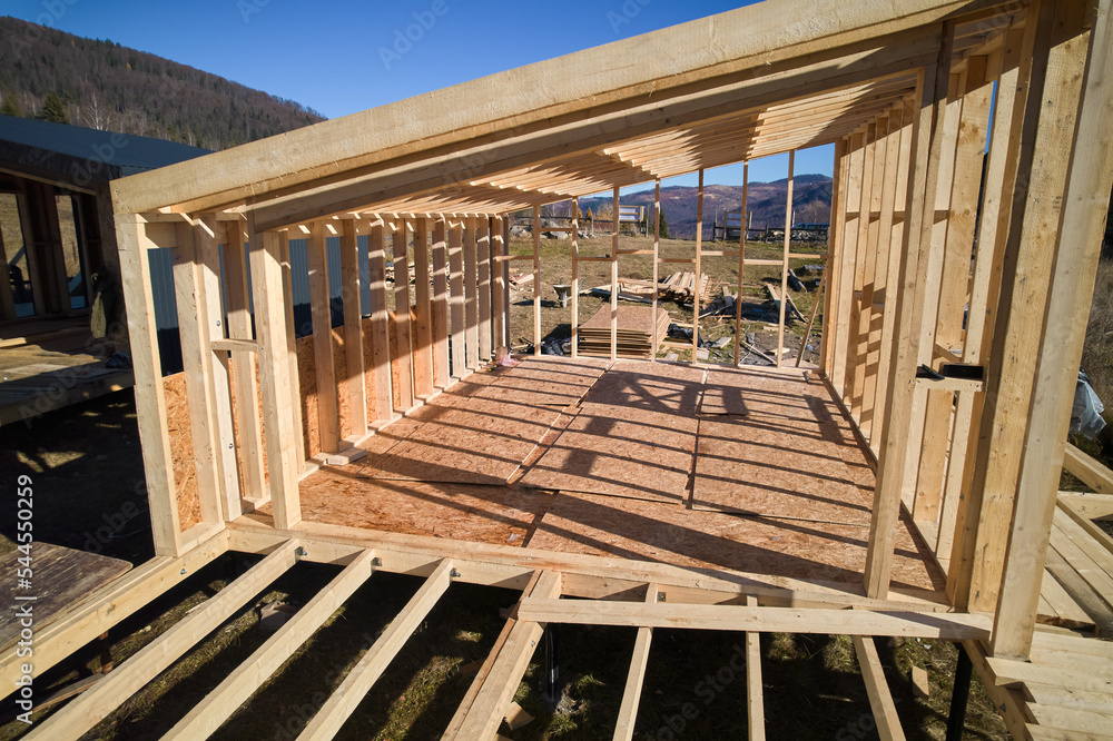 Wood Frame Construction Foundation