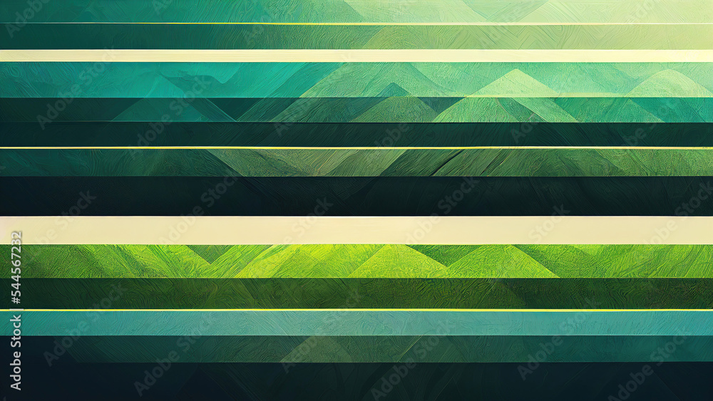 Green geometric lines as abstract wallpaper background design Stock ...