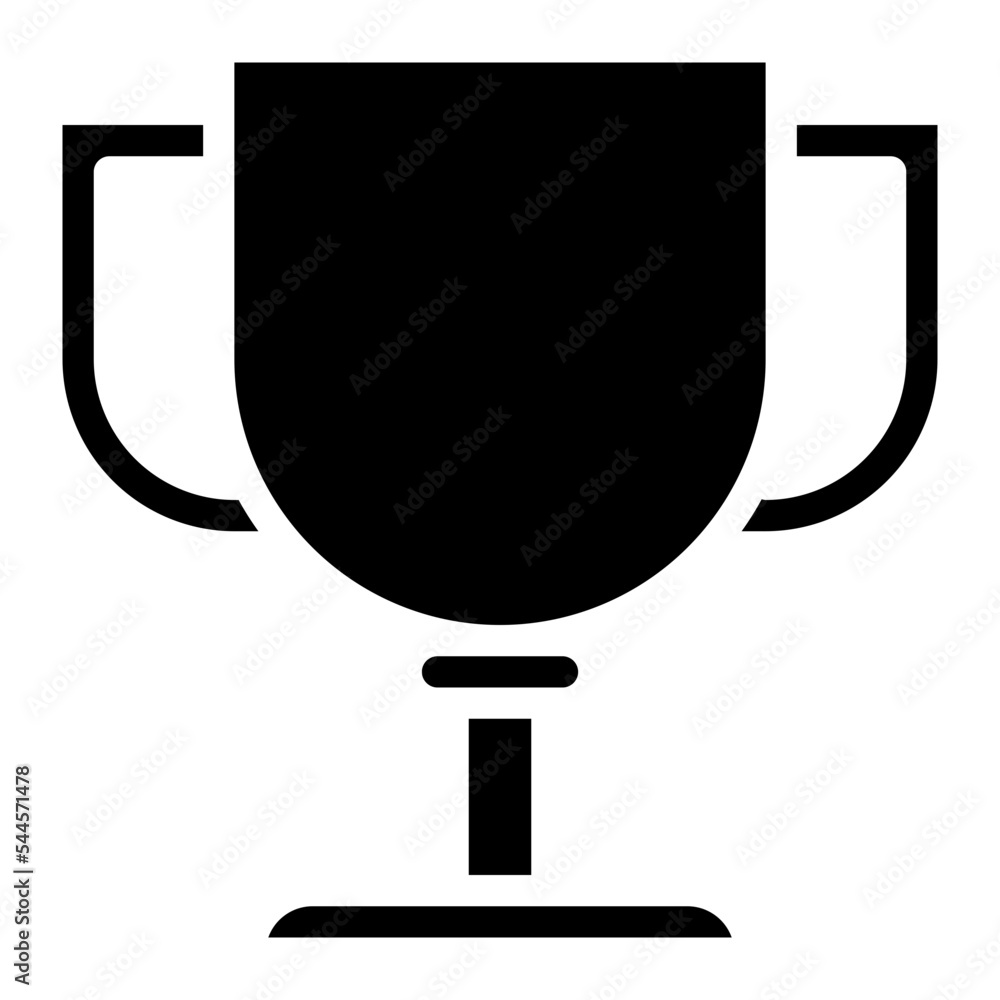 trophy win game champion icon Stock Vector | Adobe Stock