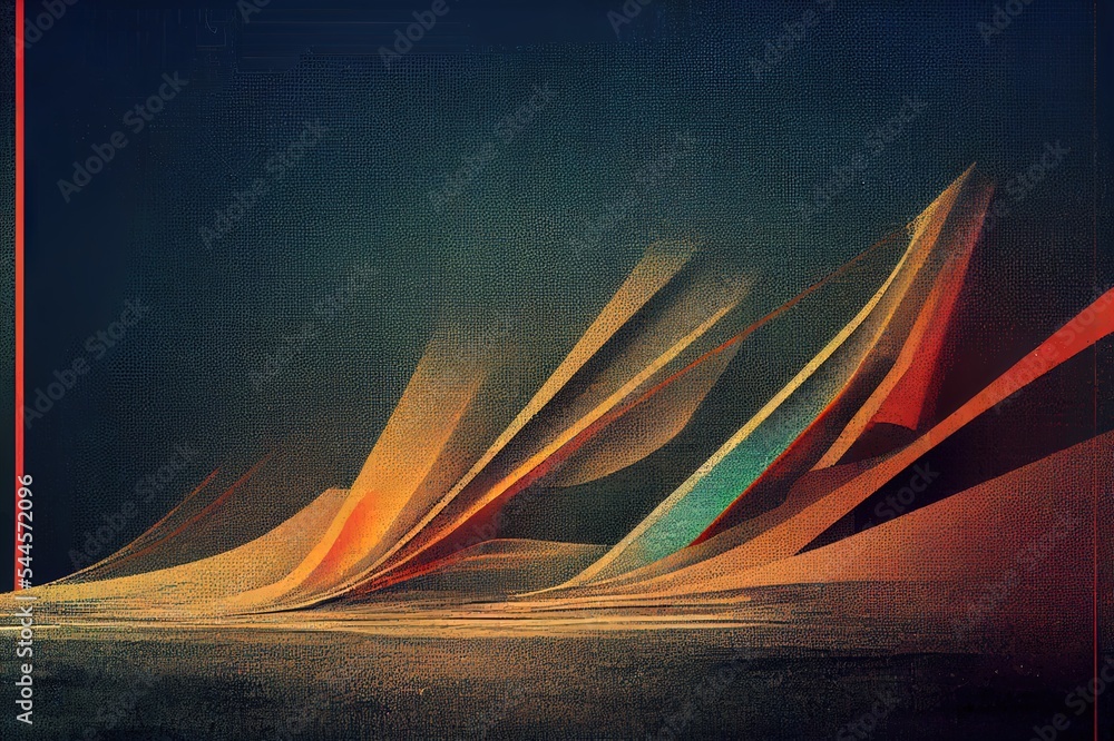 Abstract tv signal error static or vhs glitch effect grunge texture ...