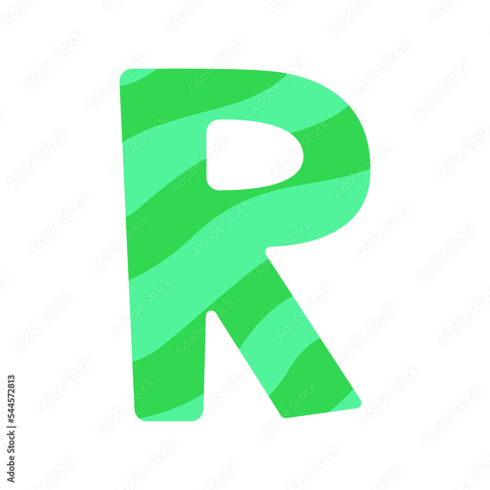The Letter R Symbol From The Cute Alphabet Isolated On White the-letter-r-symbol-from-the-cute-alphabet-isolated-on-white