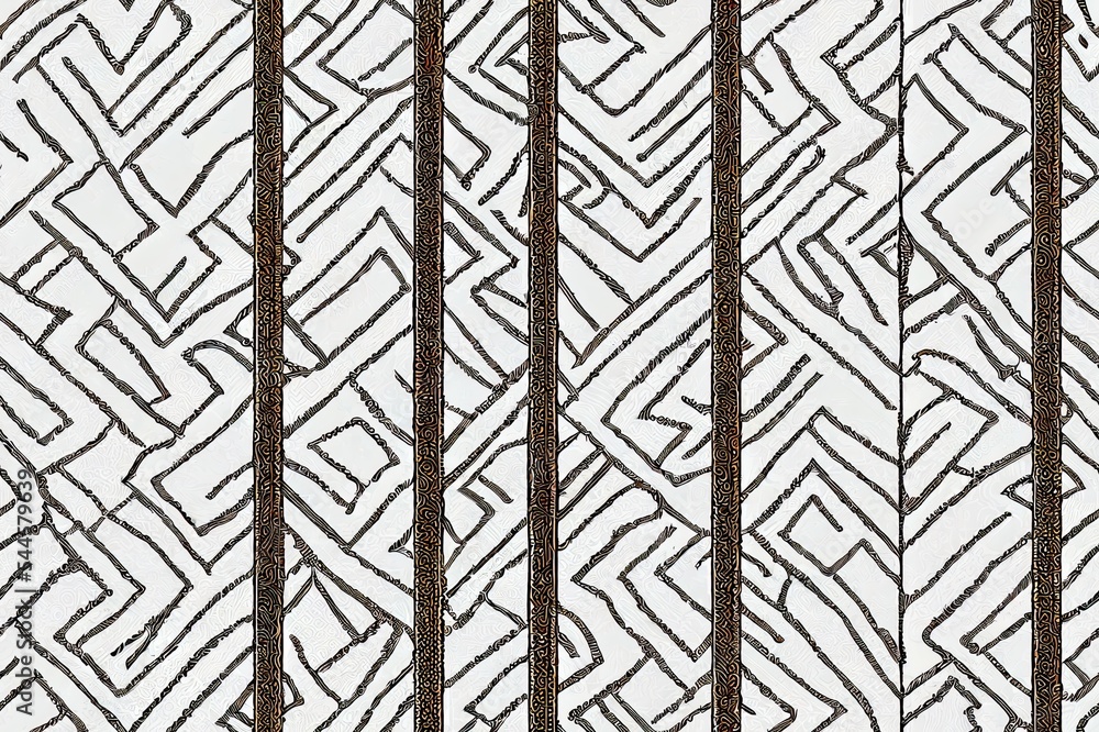 Decorative vintage frames and borders. Raster. Doodles pattern style ...