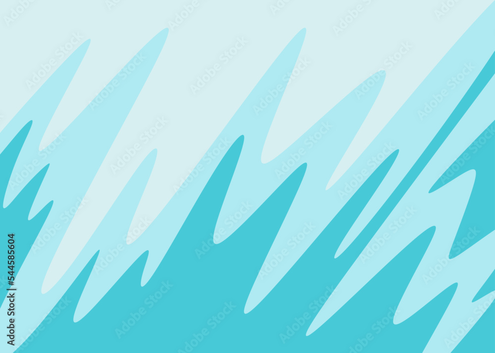 Simple background with cute wavy lines pattern Stock Vector | Adobe Stock