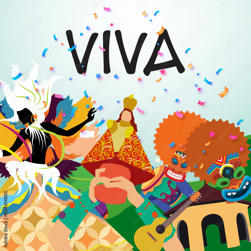 Sinulog Festival of Cebu Holiday Celebration Stock Vector | Adobe Stock