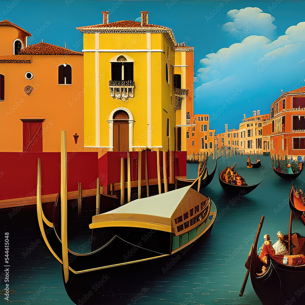 Venice - That Canaletto Look, Gen Art, AI, Artificial Intelligence ...