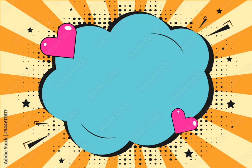 Comic Book Versus Template Background Classic Pop Art Style Superhero
