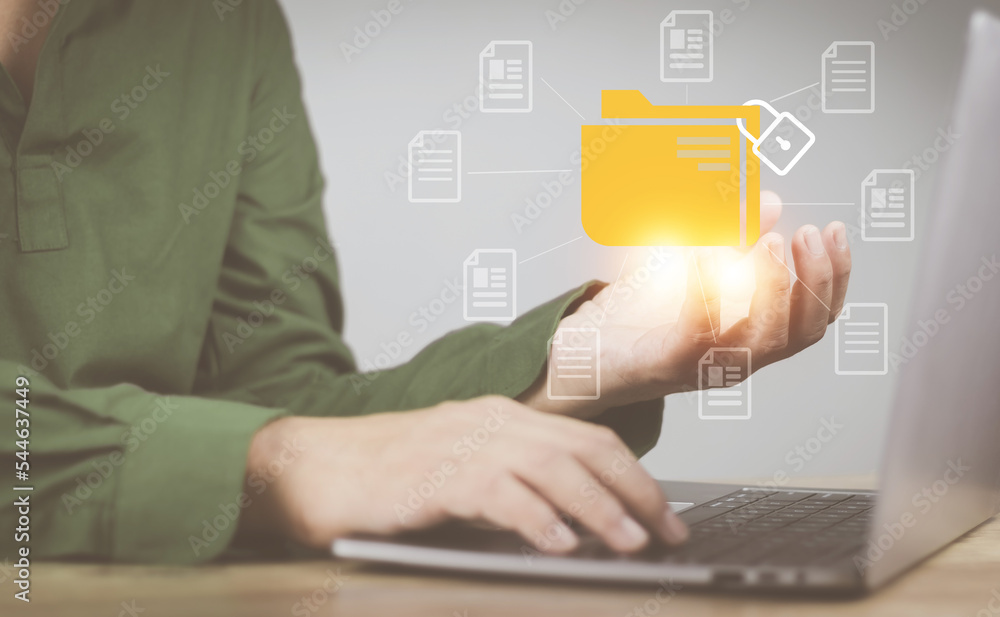 Document Management System(dms) concept, a comprehensive document ...