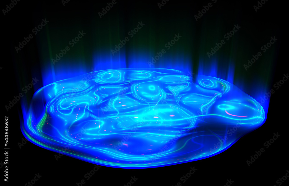 Glow swirl light effect. Circular lens flare. Abstract rotational lines ...