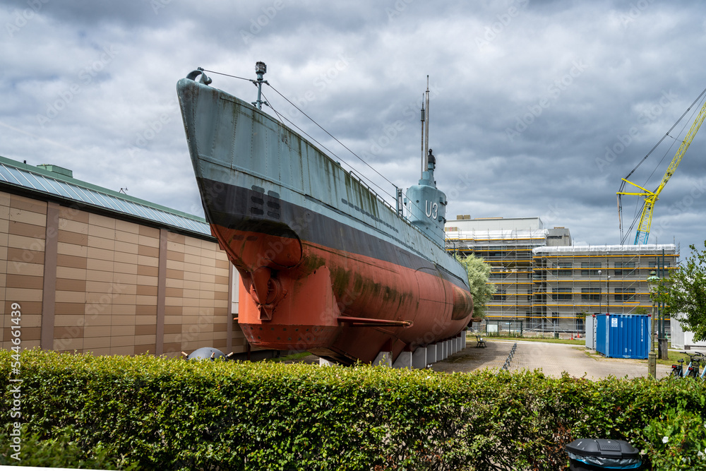 Malmö, Sweden - July 09 2022: Swedish submarine U3 built 1942 at ...