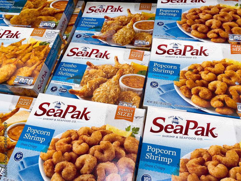 ATLANTA, GEORGIA - NOVEMBER 9, 2022 : SeaPak Shrimp & Seafood Company ...