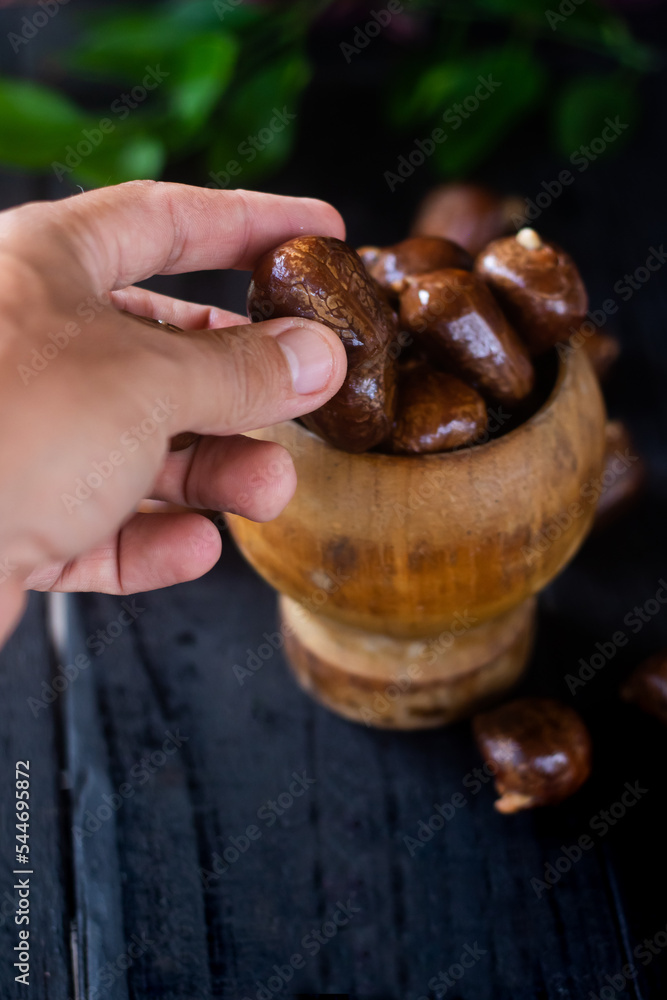 Artocarpus altilis, exotic fruit rich in carbohydrates and fiber ...
