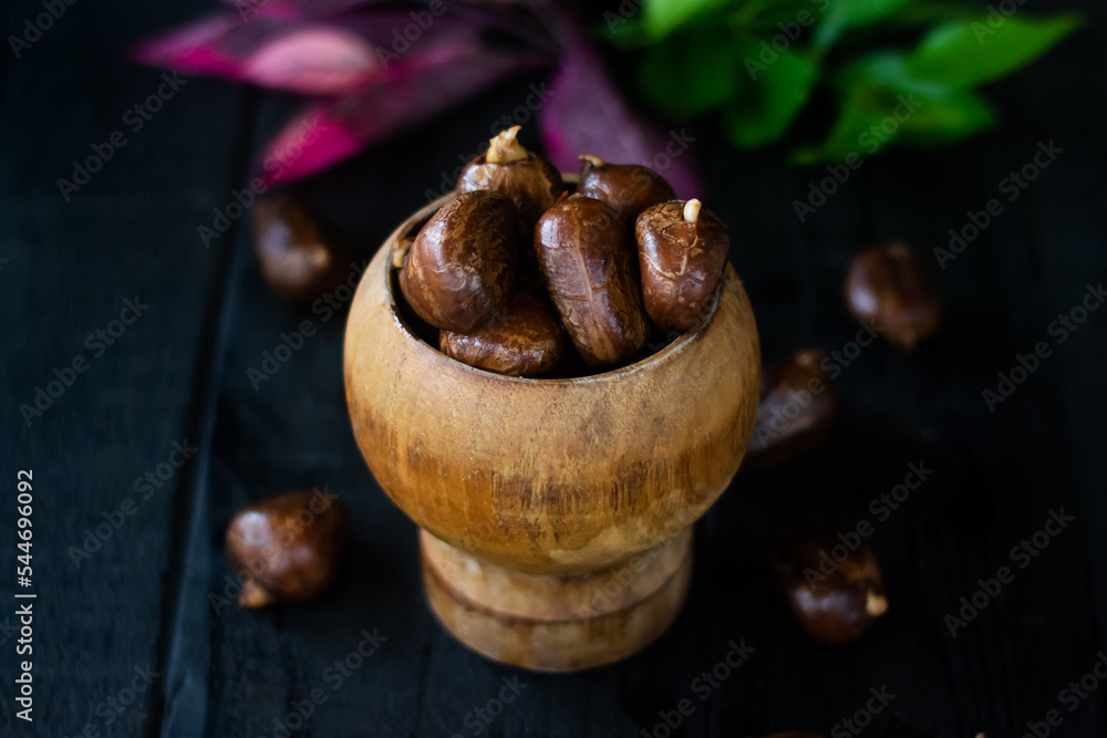 Artocarpus altilis, exotic fruit rich in carbohydrates and fiber ...