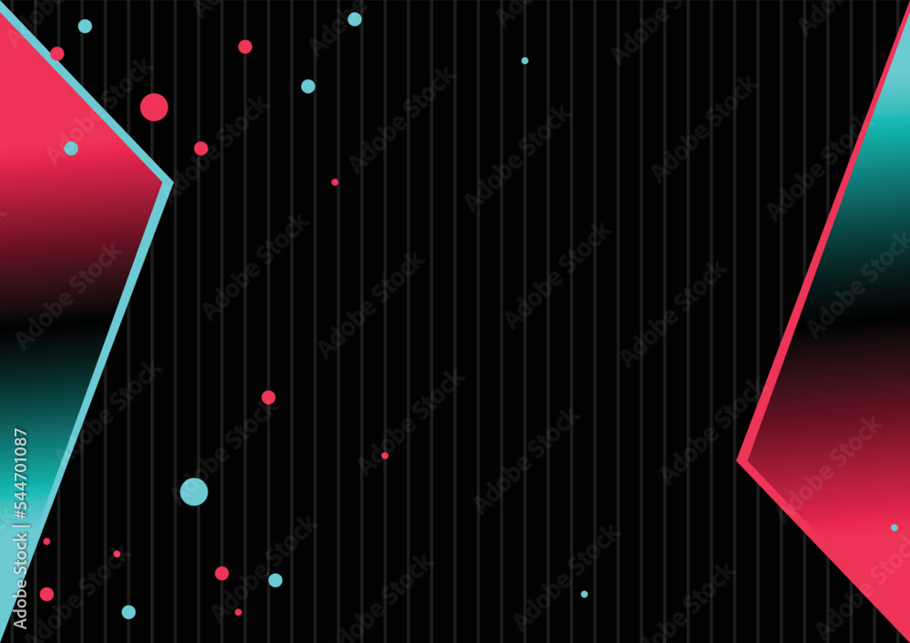 Abstract TikTok background. Vector illustration. Abstract background ...