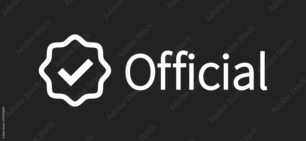 Official Check Mark, Check Mark Symbol, Official Checkmark, Checkmark ...