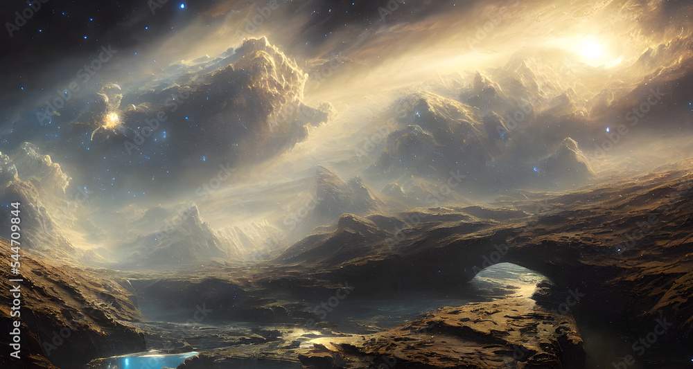 Carver rock bridges and cannels dramatic beautiful Outer space ...